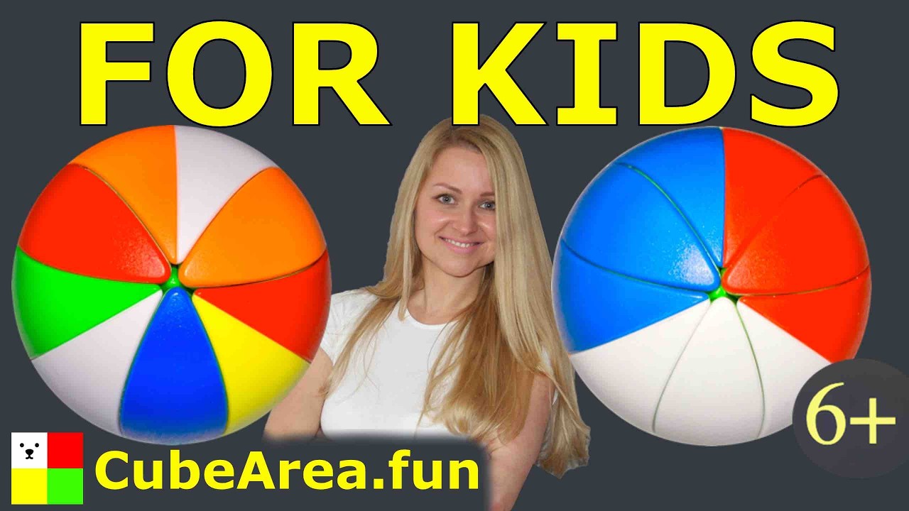 The BEST tutorial Yeet Ball cube by cubearea.fun | Lesson for kids how to solve Yeet Ball cube ...