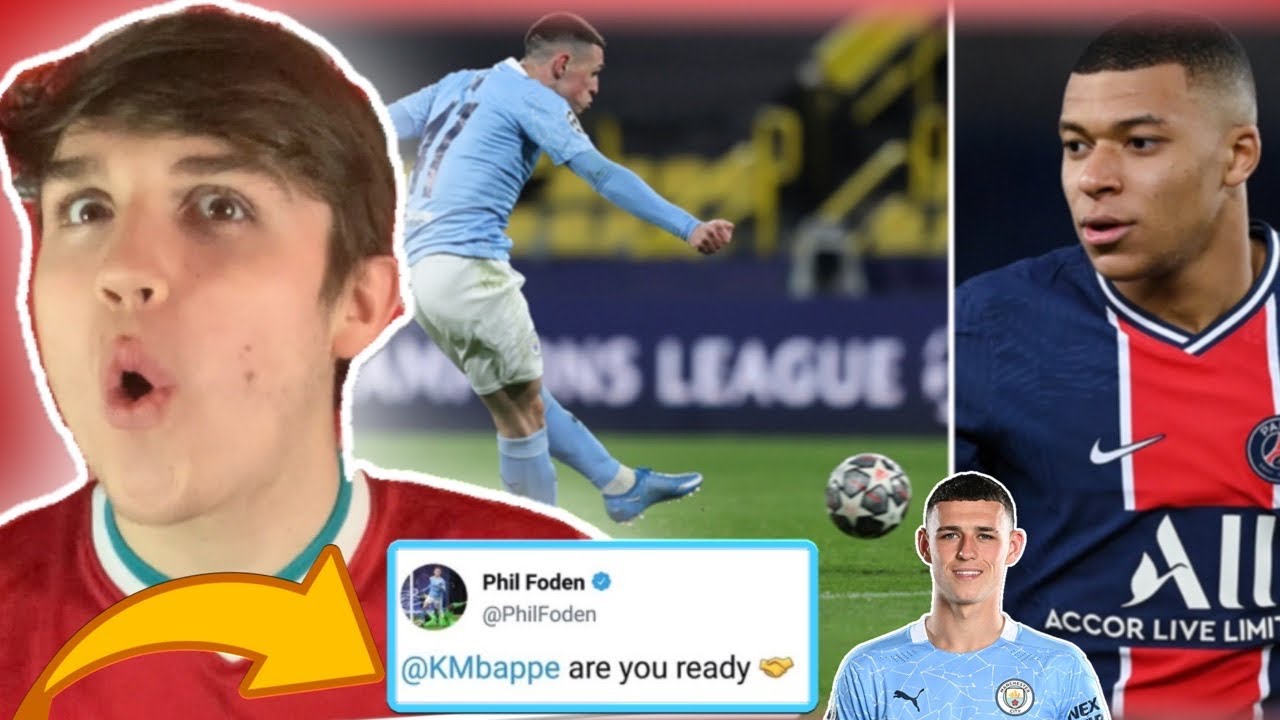 FODEN CALLS OUT MBAPPE! WHO WILL WIN THE CHAMPIONS LEAGUE 2021? - YouTube