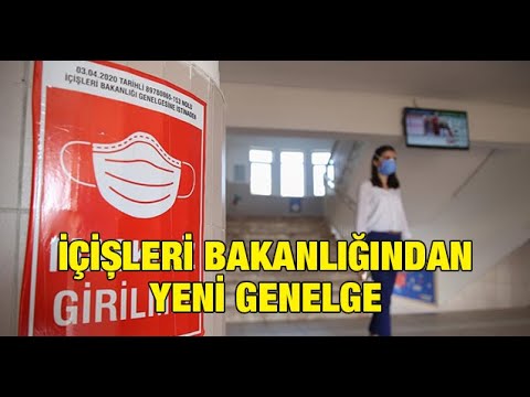 İçişleri Bakanlığından yeni genelge