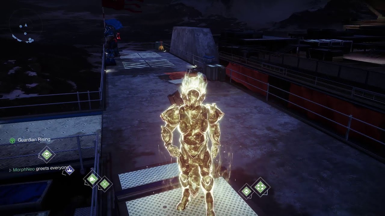 Destiny 2 - Guardian Rank Up Ceremony From Veteran (6) to Elite (7) - 4 ...