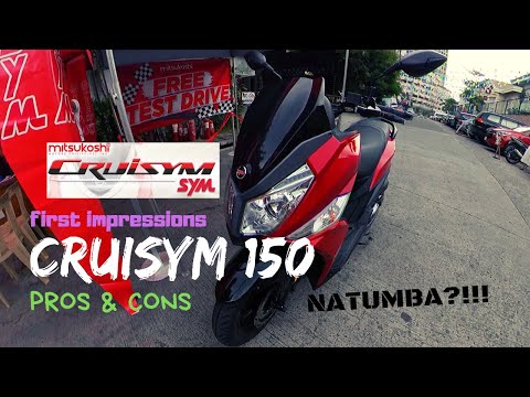 MITSUKOSHI SYM CRUiSYM 150 Review Pros & Cons Alternative to ADV150 ...