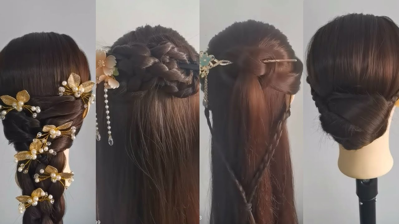 Hairstyle 2025 || Simple n easy party hairstyle || easy party ...