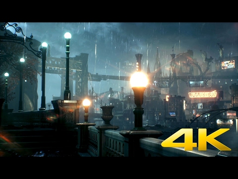 Batman: Arkham Knight - The Docks - DreamScene [Live Wallpaper] - 4K ...