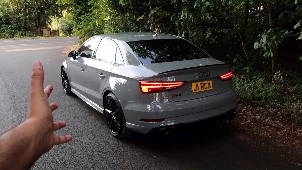 This Audi RS3 has 500BHP and Shoots Flames! - YouTube