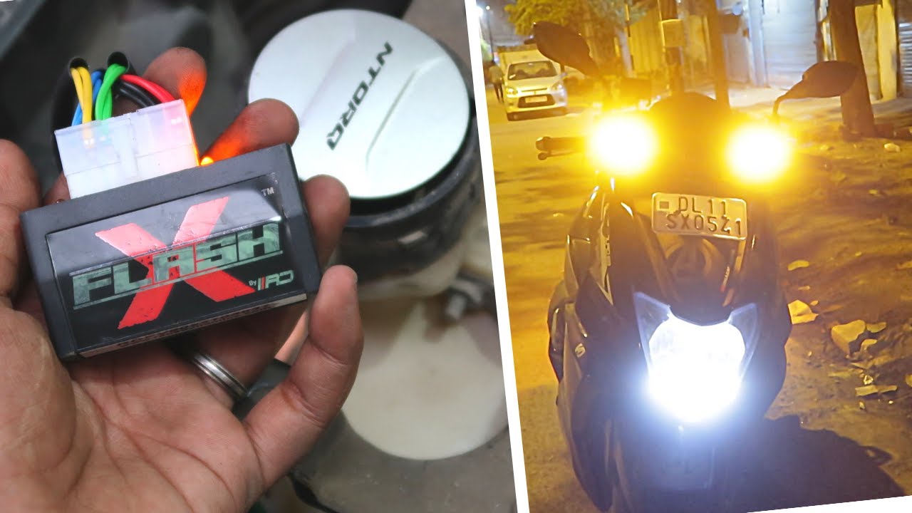 Best PNP Flasher for Ntorq 😍😍😍 | FlashX | 360 Indicator Bulbs | - YouTube
