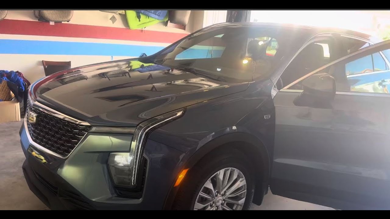 Futuristic and distinctive looks of a 2024 Cadillac XT4 versus Toyota ...