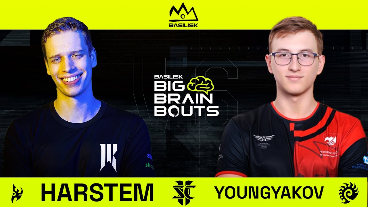 StarCraft 2: Harstem VS YoungYakov | BASILISK Big Brain Bouts #38 - YouTube