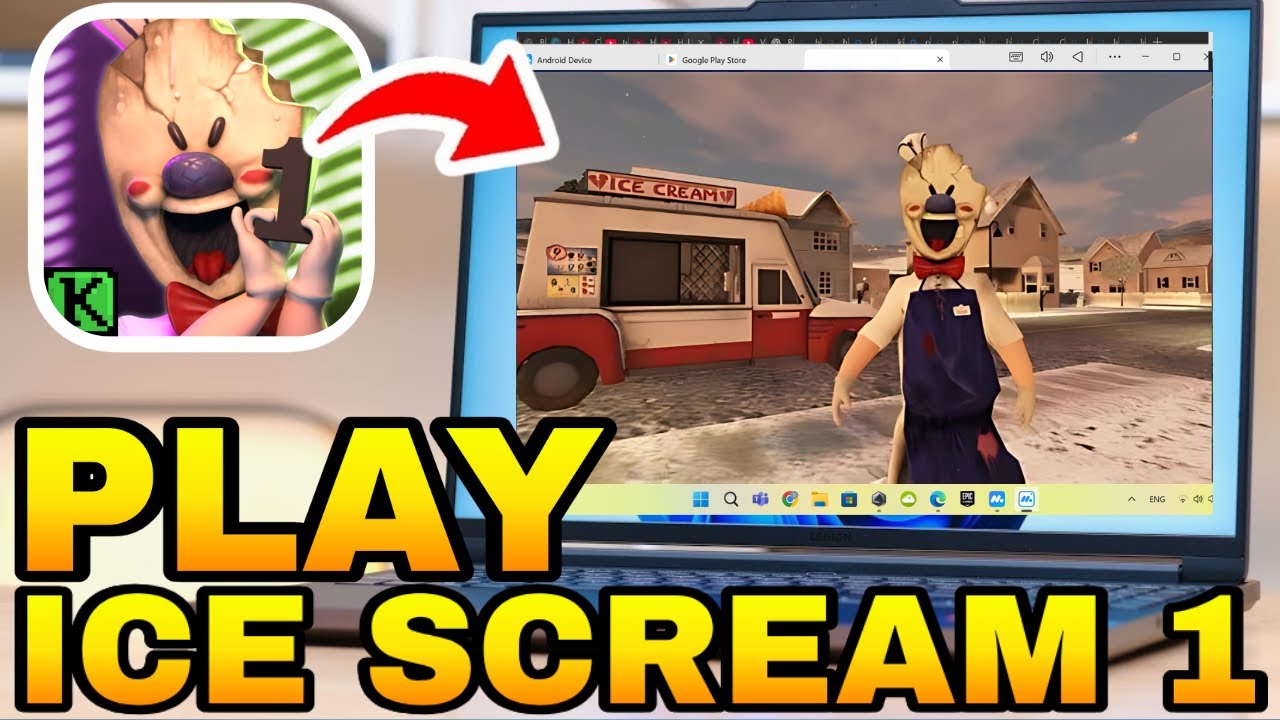 How to Play Ice Scream 1 on PC or Laptop | Download & Install Ice ...