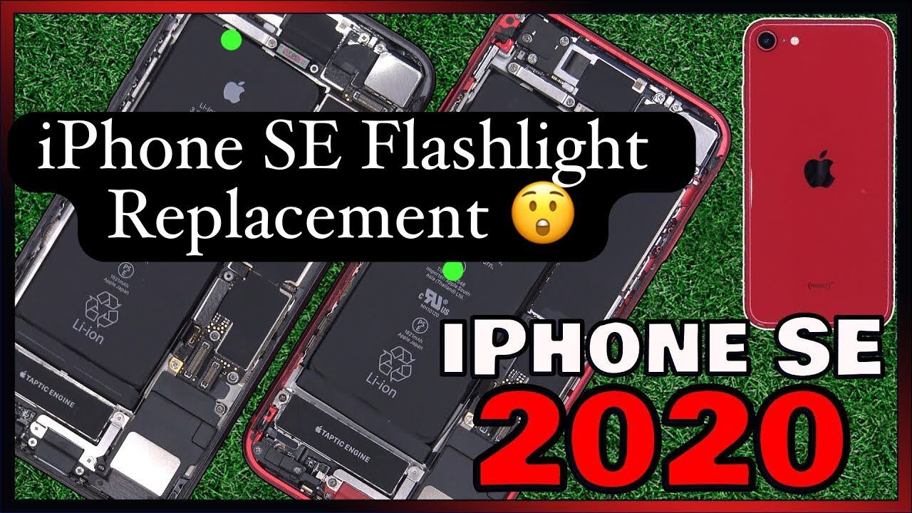How to Replace iPhone SE flashlight ?😲 - YouTube