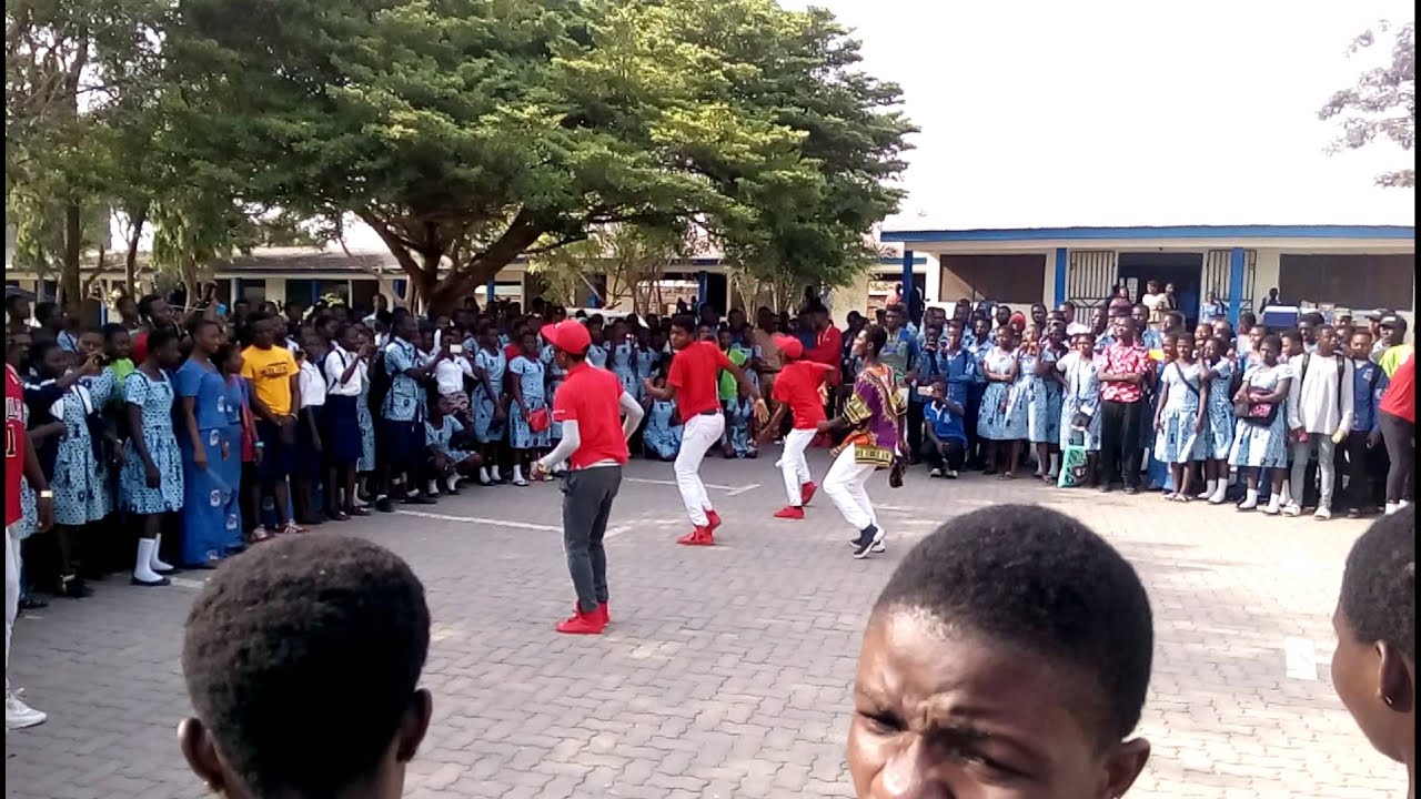 presec tema after speech n prize entertainment - YouTube