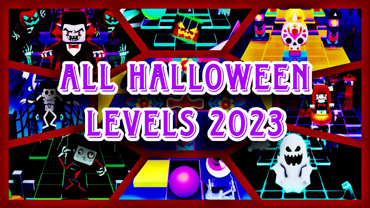 Rolling Sky | All Halloween Levels 2023 (Post Bonus 50 & 51) [OFFICIAL ...