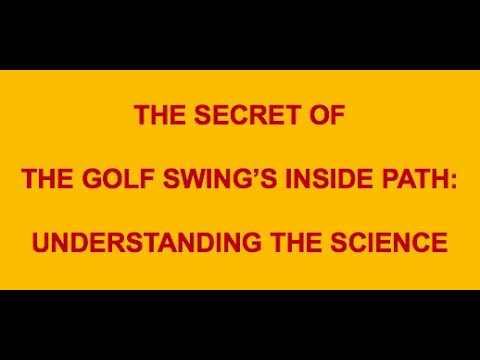 From Dr. K’s Outdoor Golf Lab. The Secret to The Inside Approach in ...