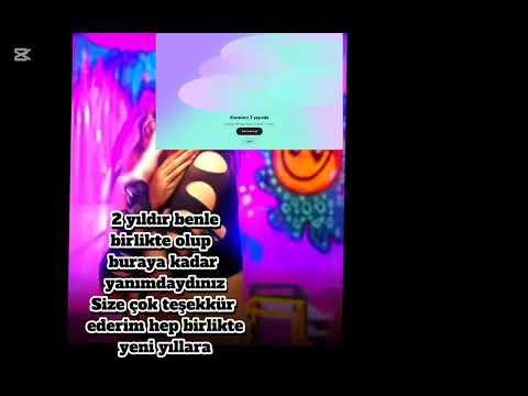 2 yaşına girdik çok mutluyum akşama kutlama videosu gelebilir