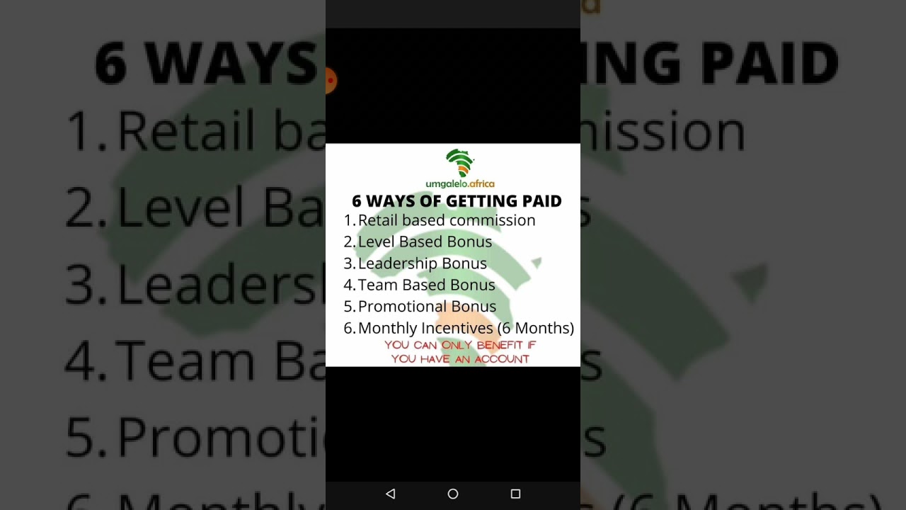 How to use UMGALELO AFRICA products 0842181750 - YouTube