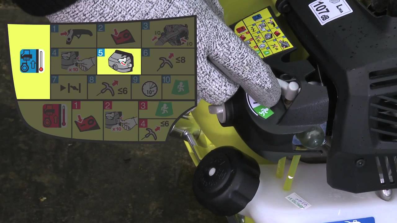 Polttomoottoripuhallin/imuri Ryobi RBV26B 26 cm³ - YouTube