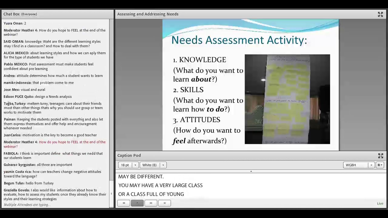 Assessing and Addressing the Needs of Your Students - YouTube