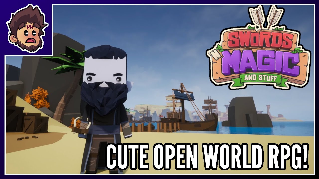 OPEN WORLD ADVENTURE RPG! || Swords n' Magic and Stuff - First Look ...