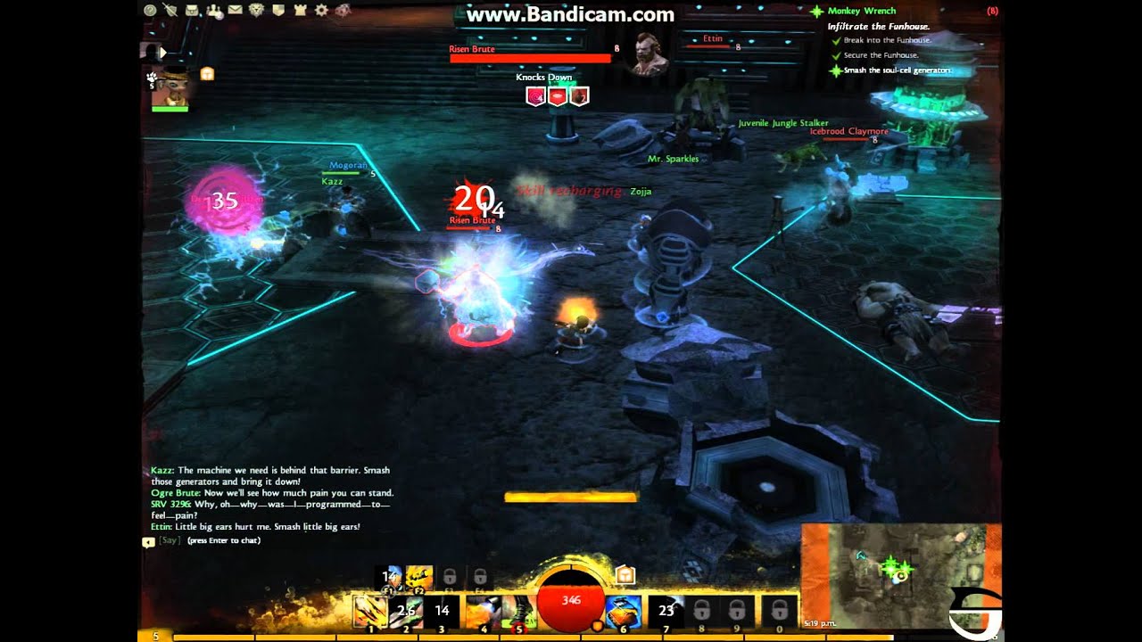 Guild Wars 2 Asura Engineer Low Level Gameplay #1 - YouTube