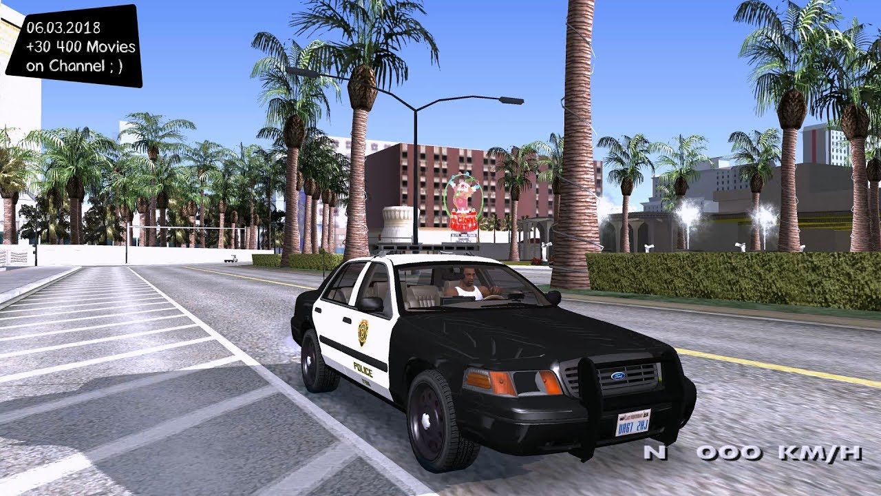 R.P.D. Ford Crown Victoria Grand Theft Auto San Andreas GTA SA MOD ...