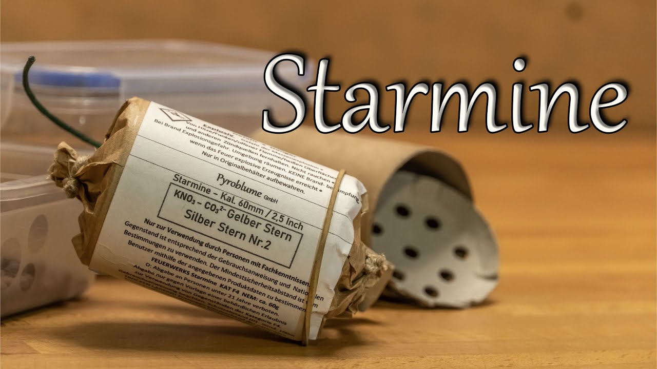 The production of a starmine (Kat F4) - YouTube