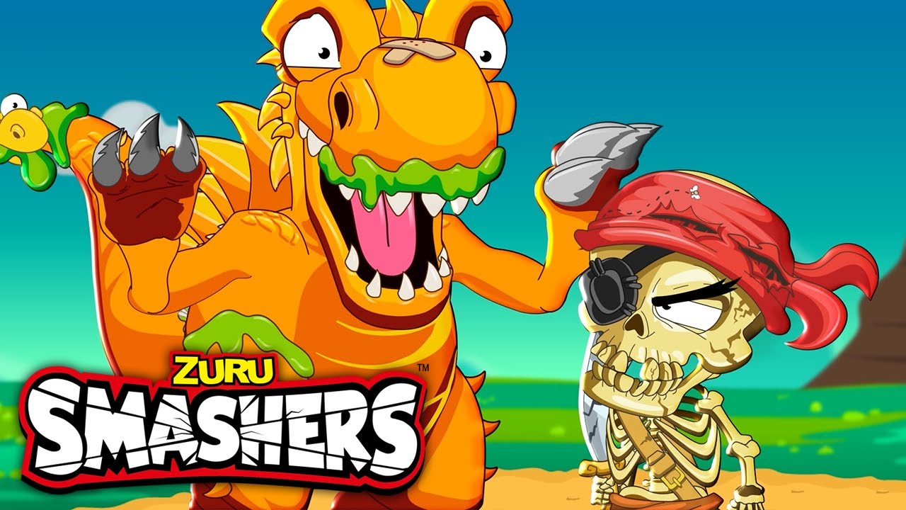 T-Rex Walks The Plank + more SMASHERS! | ZURU | Smashers World ...