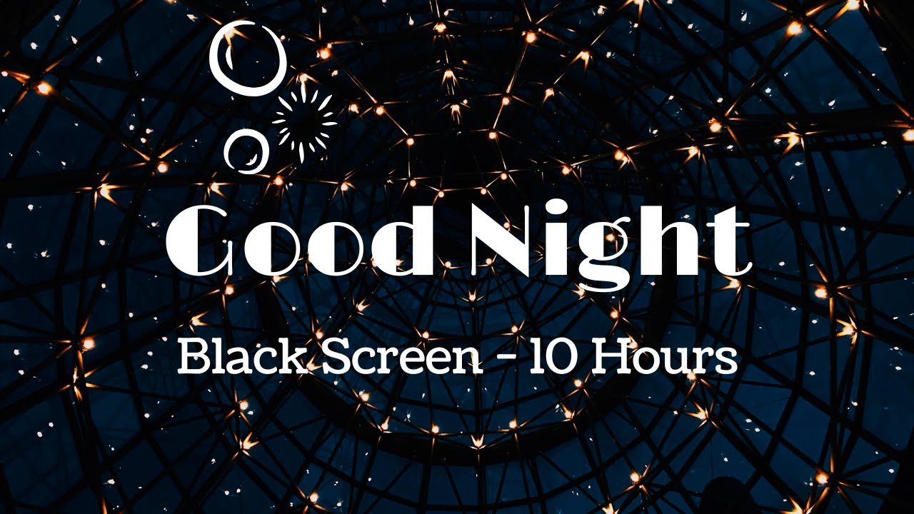 ☮️ Black Screen Zen ⬛️ / 🌳 Forest Stream Water Sounds 💦 / 🛌 Sleep ...