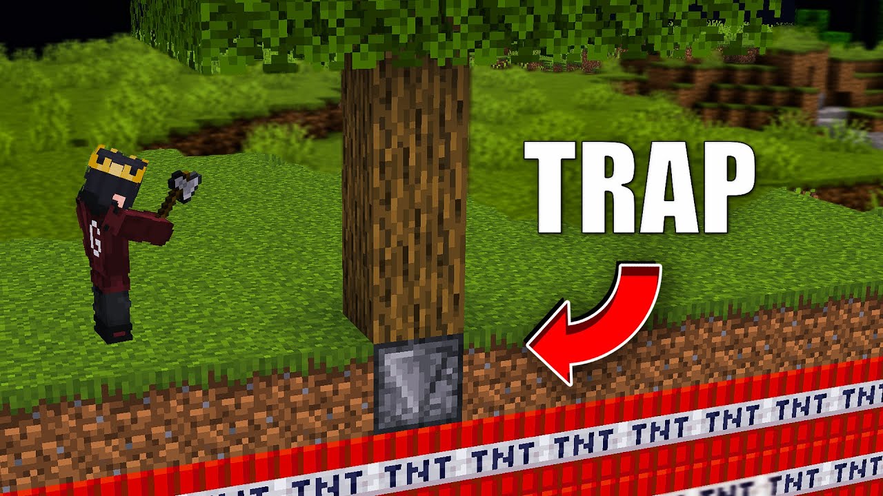 4 Best TRAPS Ideas To Troll Your Friends in Minecraft || Minecraft ...