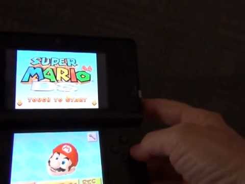 Super Mario 64 DS working ROM for DS on 3DS video - YouTube