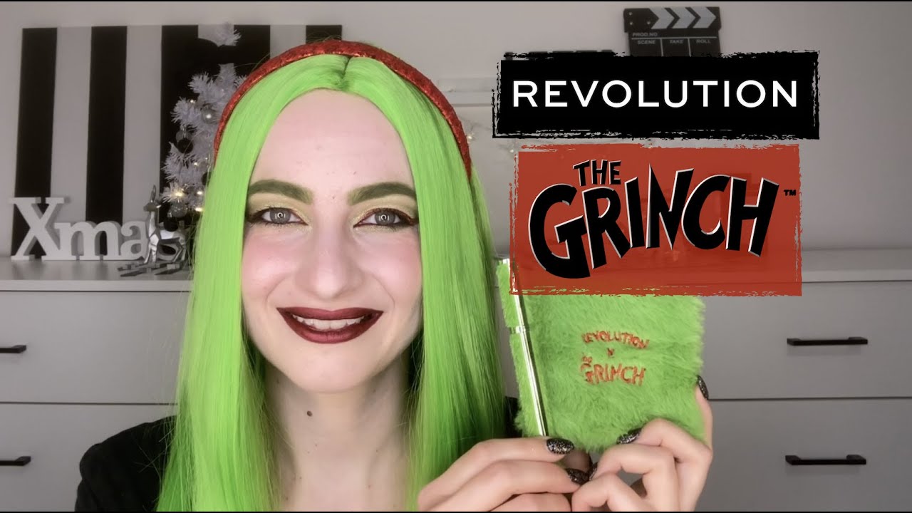 REVOLUTION X GRINCH - szőrös paletta és tus ?! | PaLetta - YouTube