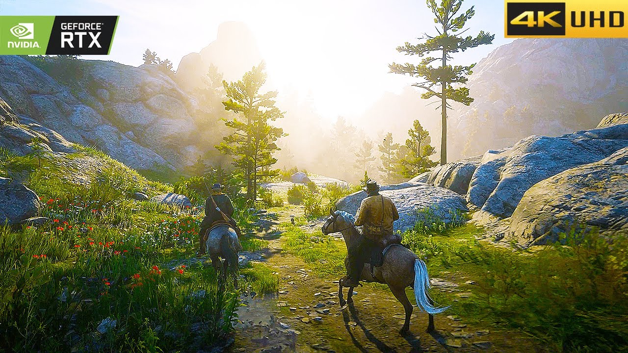 Hunting - Ultra RTX Graphics Gameplay [4K 60FPS] Red Dead Redemption 2 ...