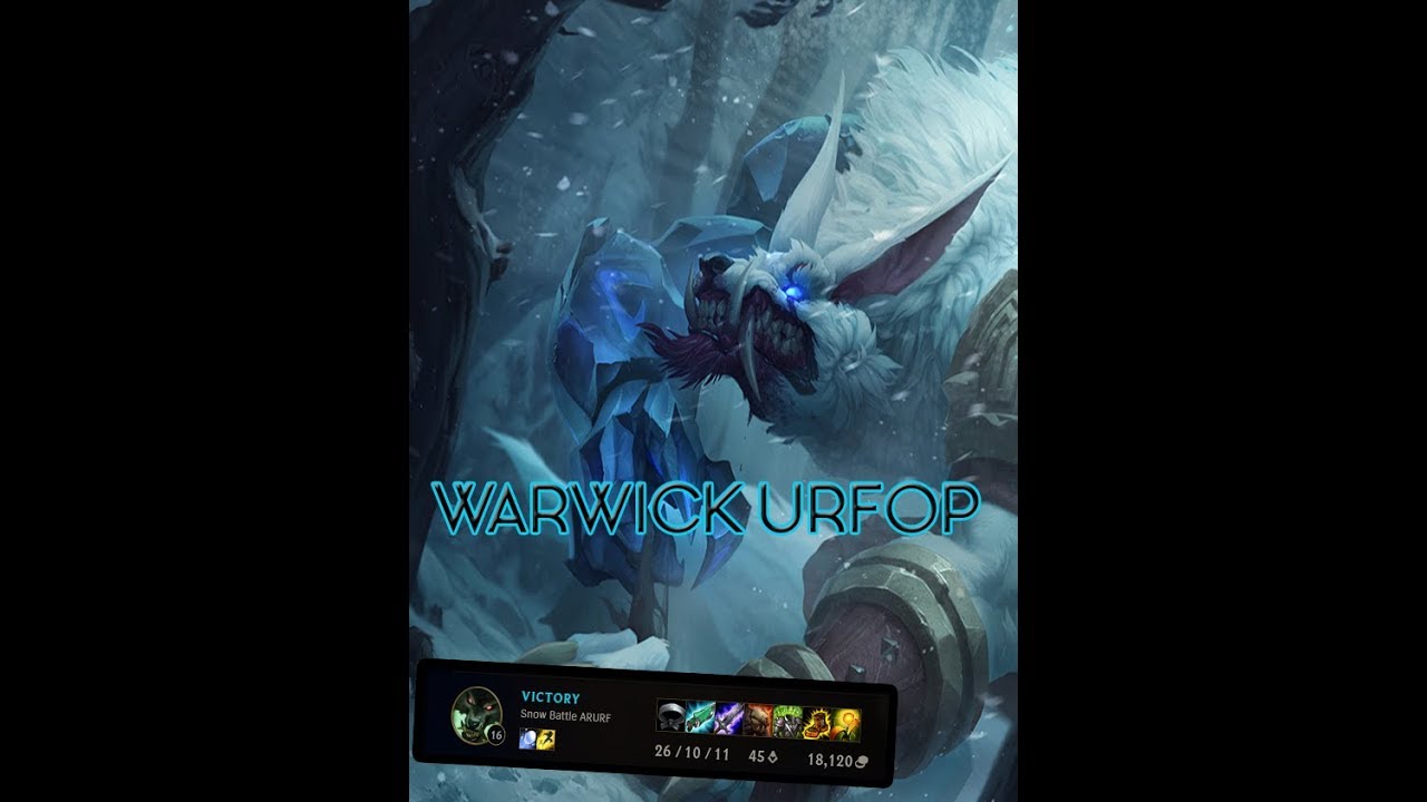 Warwick URF OP | Infinite Heals | FUN AF - YouTube