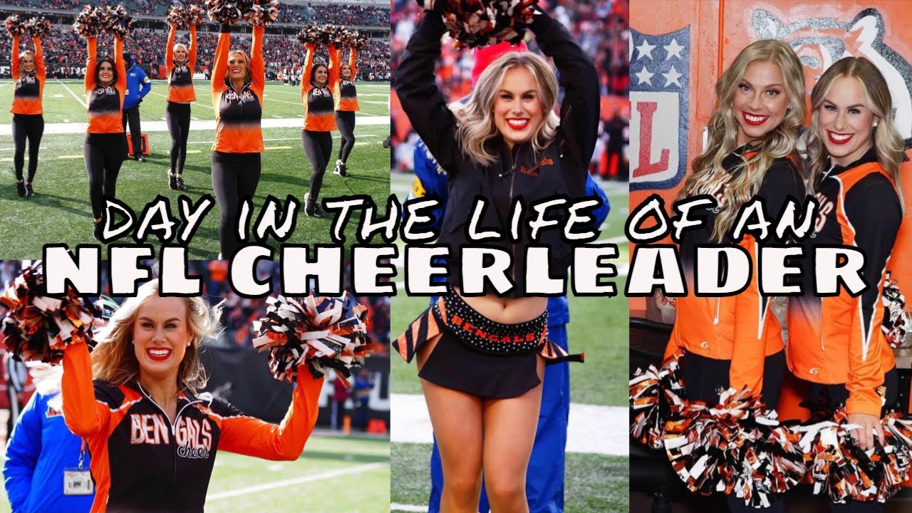 Game day in the life of an nfl cheerleader | taking you through a full ...