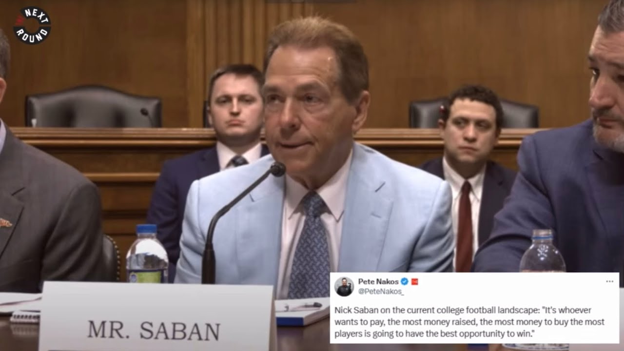 Interesting Nick Saban Quote From The NIL Roundtable In Washington DC ...