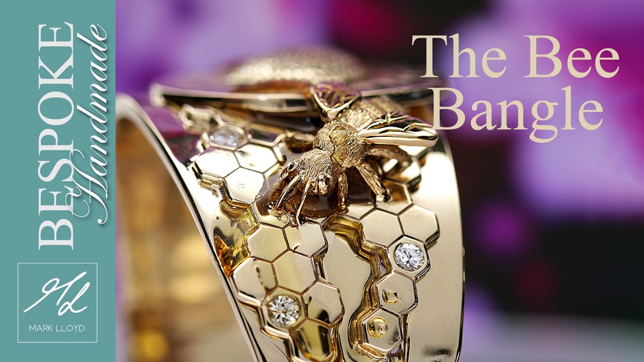 The Making of The Bee Bangle - Bespoke Commission Piece - YouTube