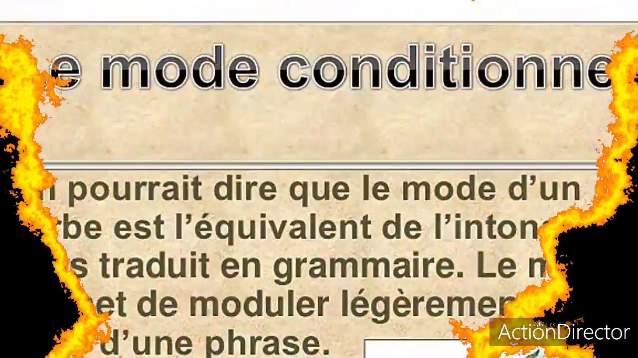 Mode Conditionnel ( Emploi Et Formation) - YouTube