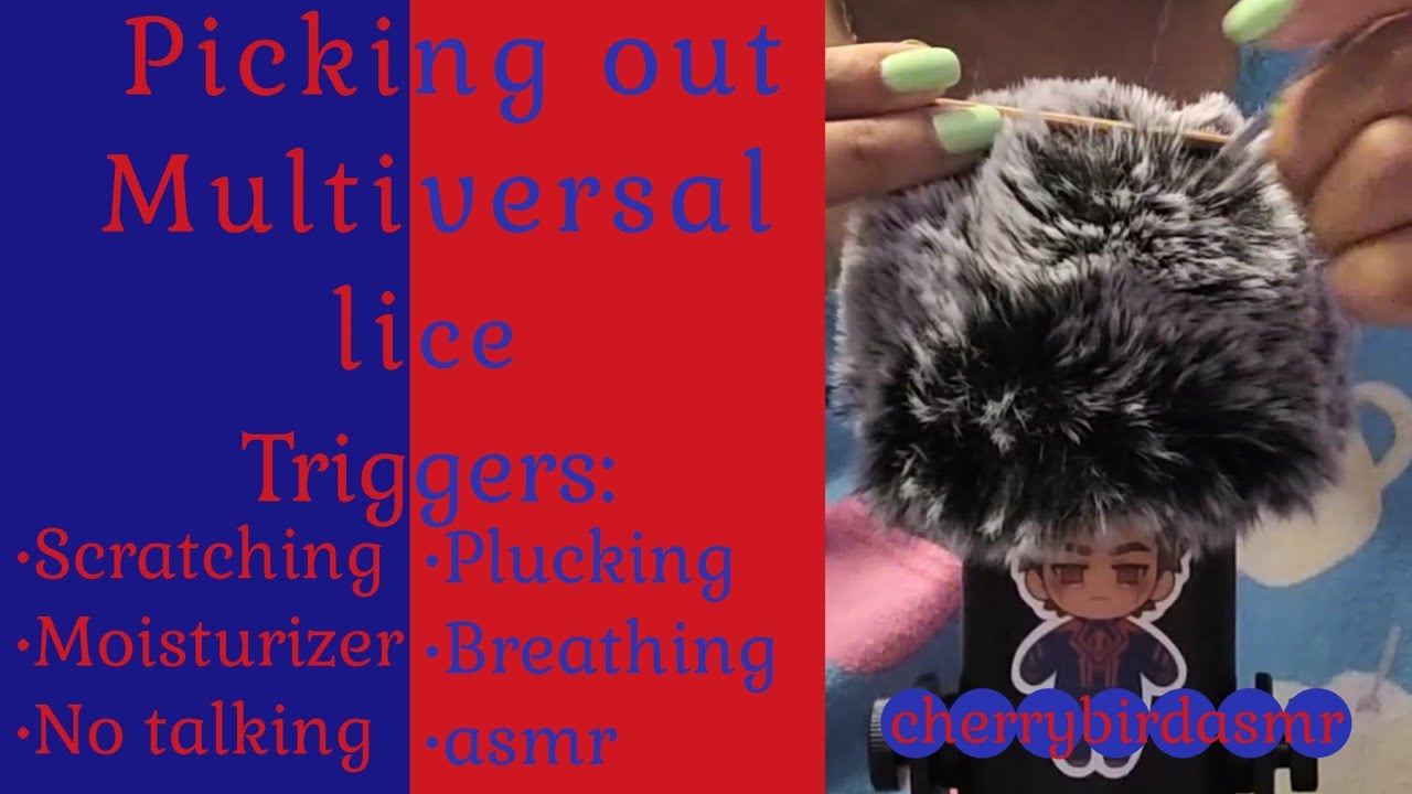 Picking out Multiversal lice ASMR|| No talking - YouTube