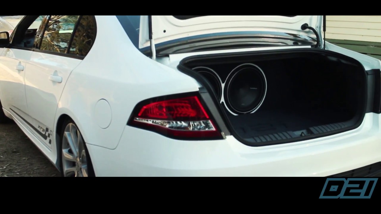 Ford FG Custom Boot Install- Rockford Fosgate | D2I AUTOMOTIVE | - YouTube