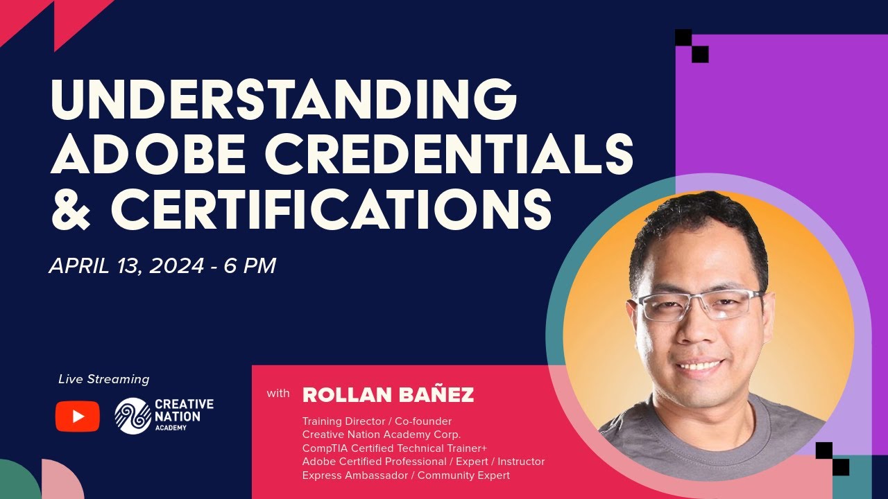 Understanding Adobe Credentials and Certification - YouTube