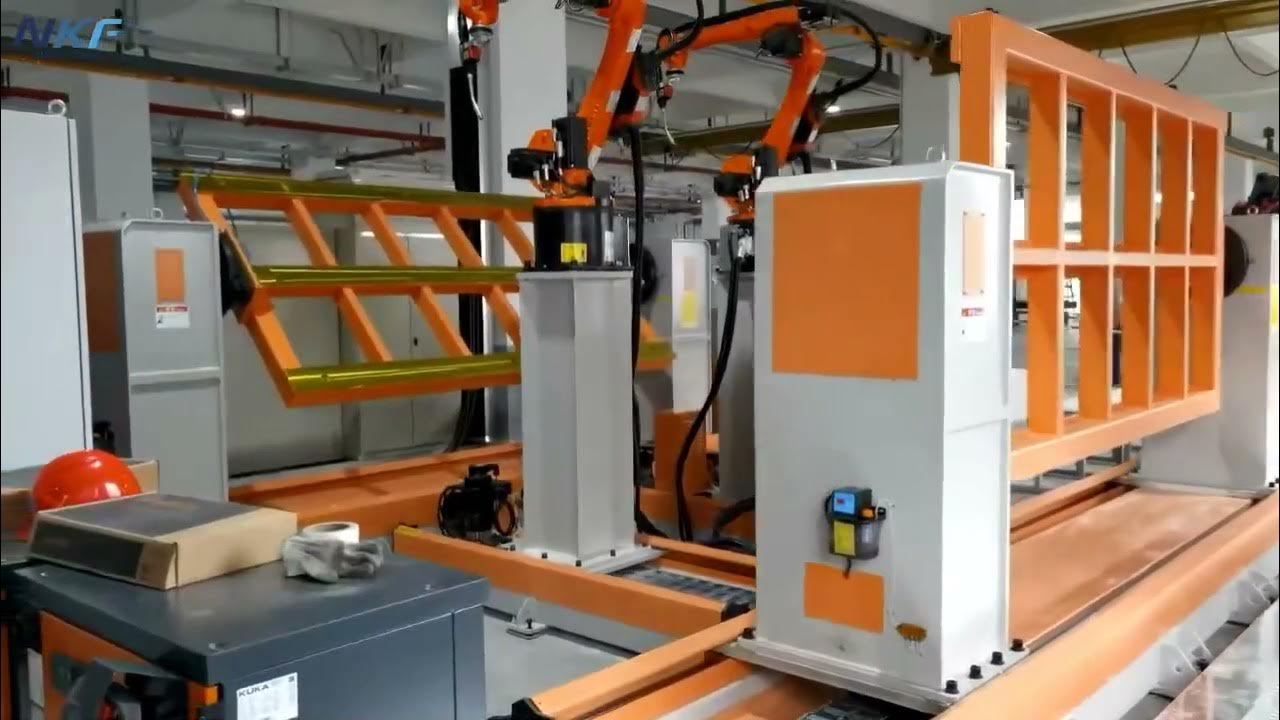 KUKA robot, linear rail, single-axis positioner, automated welding ...