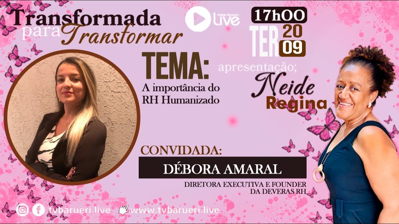 A IMPORTÂNCIA DO RH HUMANIZADO | TRANSFORMADA PARA TRANSFORMAR - YouTube