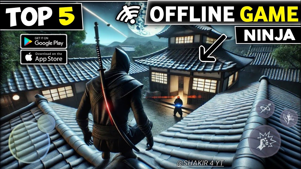 Top 5 New Offline NINJA Games for Android & iOS 2024 | offline games ...