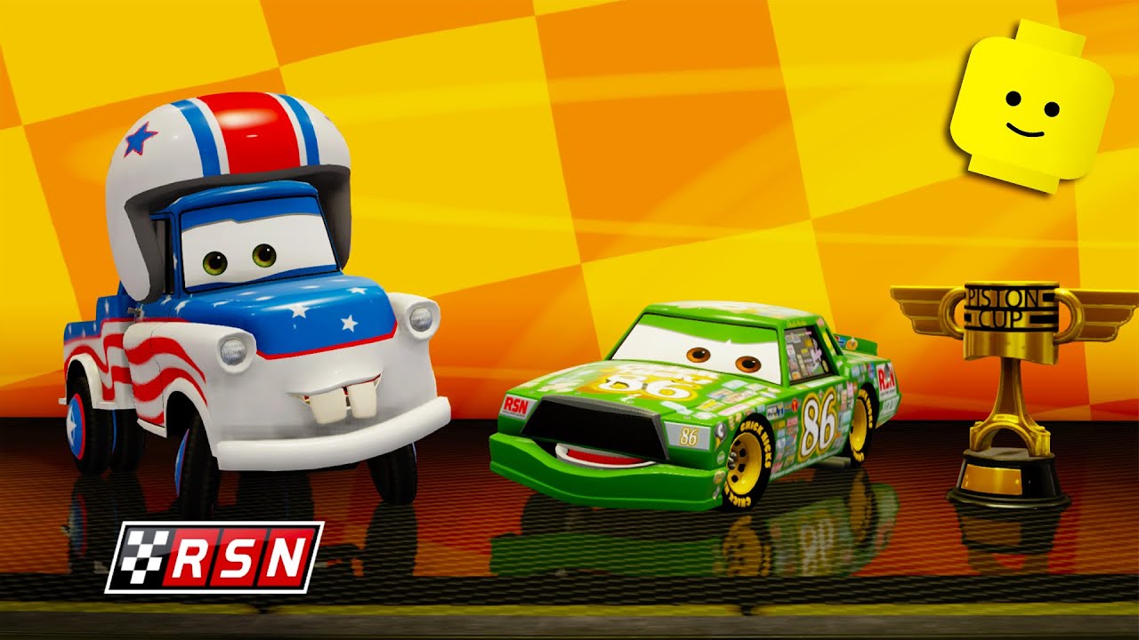 CARS 3 Driven to Win - Sally, Lightning Mcqueen & Mater Race Events ...