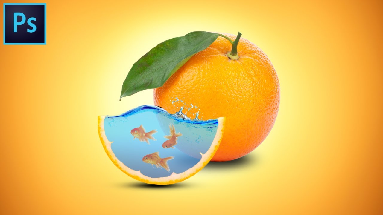 Orange Fish Maipulation | Photoshop Tutorial - YouTube
