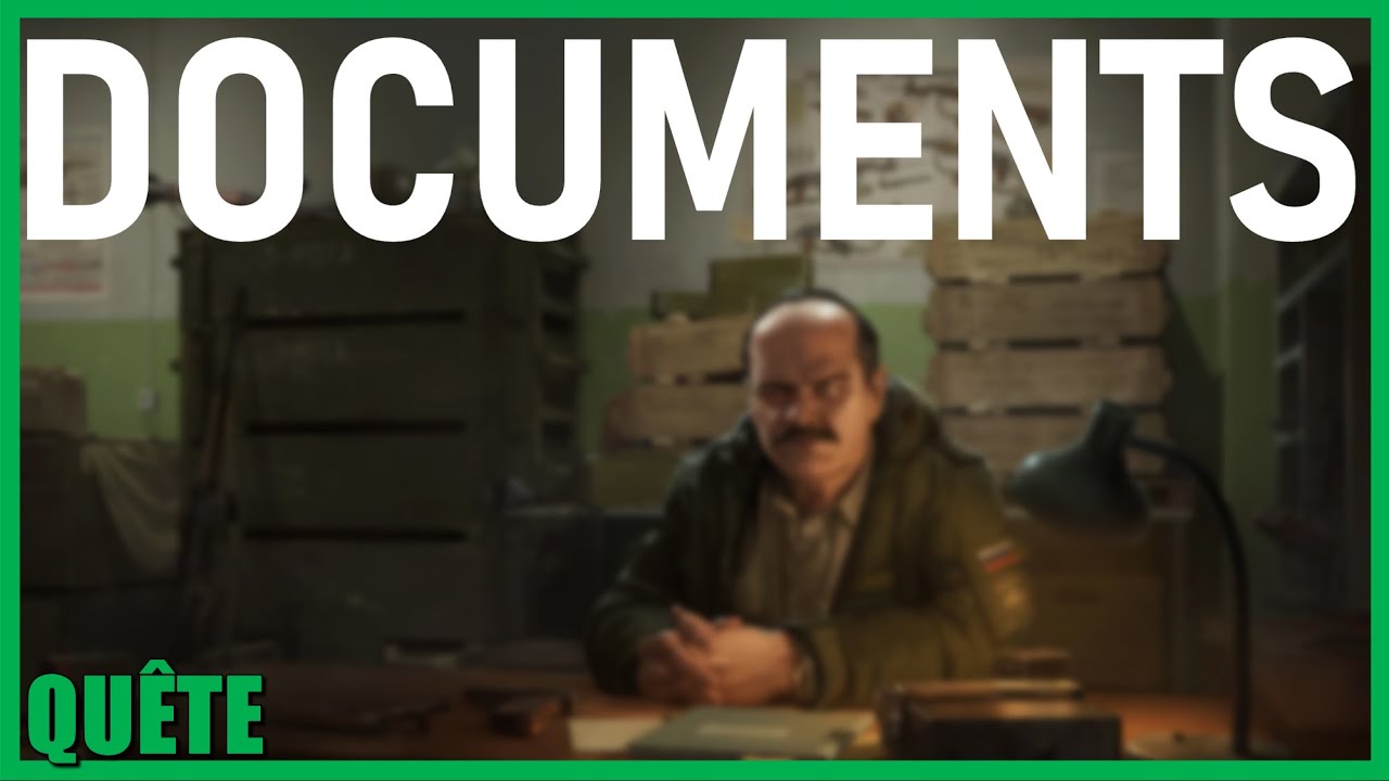 DOCUMENTS - GUIDE QUÊTE - Escape From Tarkov FR - YouTube