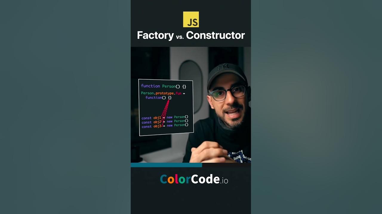 Javascript Factory Vs Constructor In 1 Minute Shorts Youtube