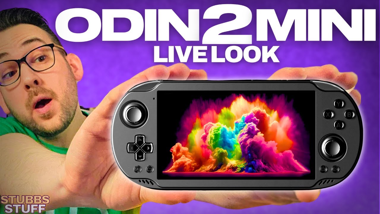 AYN Odin 2 Mini Live Look: The New Standard for High-end Android - YouTube