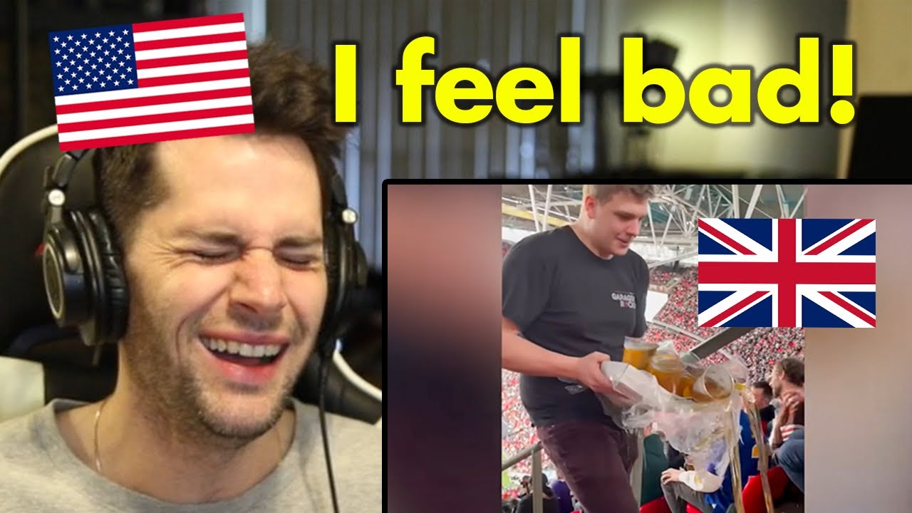 American Reacts to Funny UK Moments Compilation - YouTube
