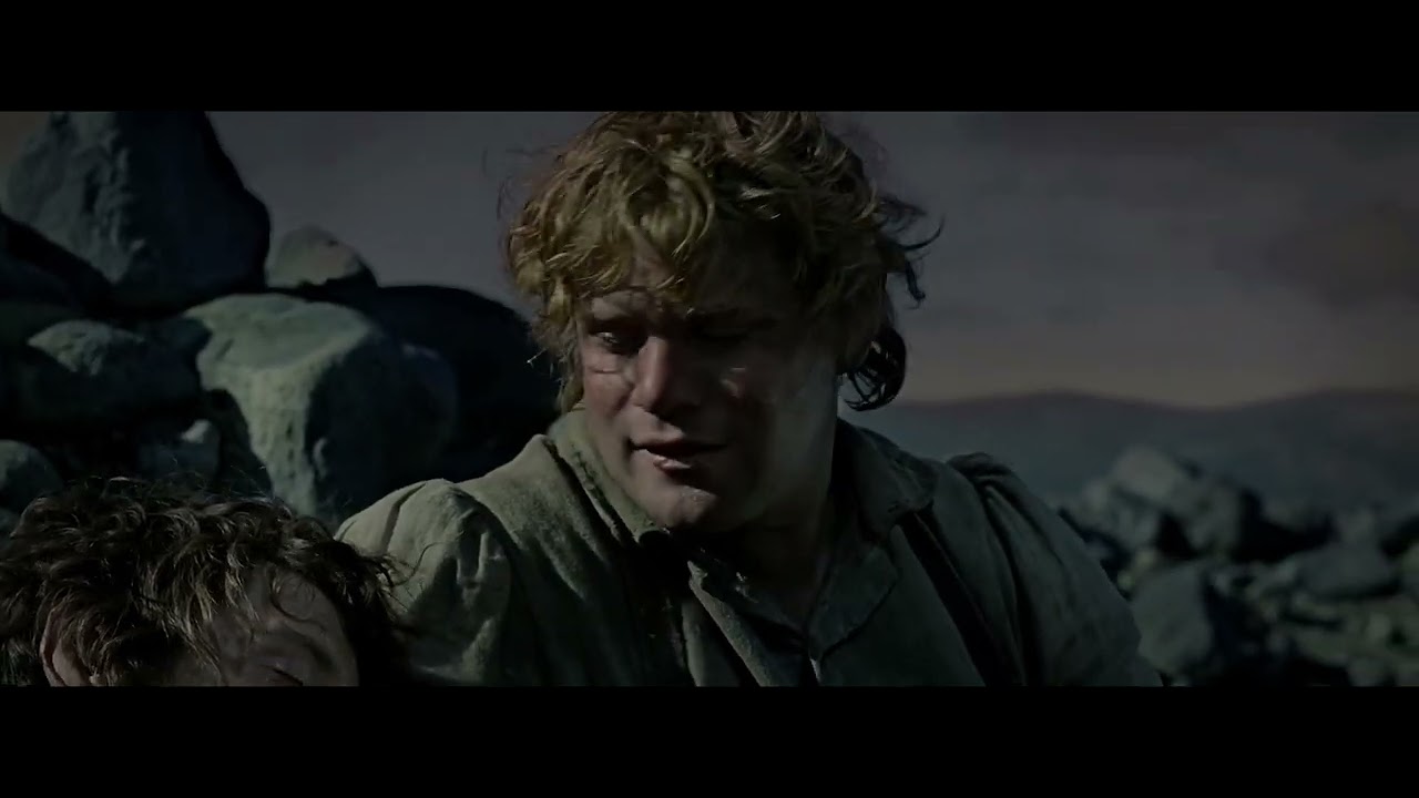 Frodo and Sam Hiding in Mordor from the Eye - YouTube