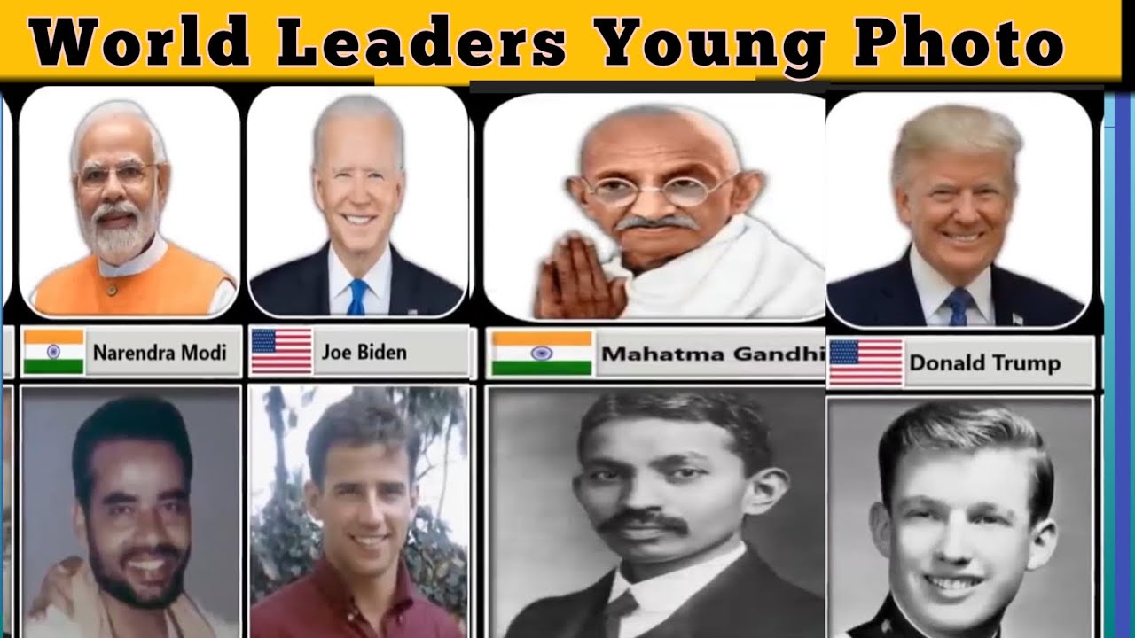 World Leaders Young Photo - YouTube