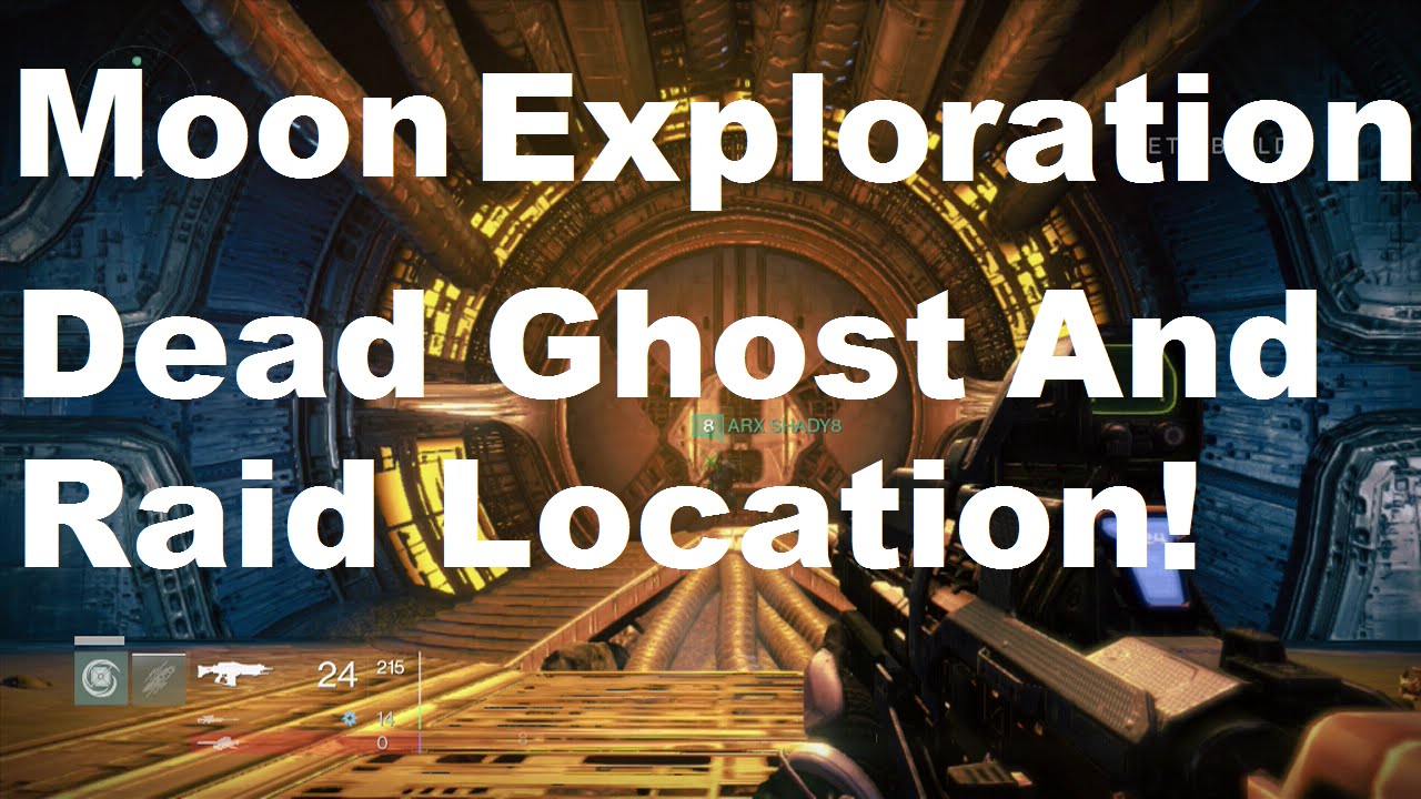 Destiny Moon Exploration, Dead Ghost and Raid Location! - YouTube
